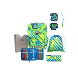 DerDieDas ErgoFlex NEON Schulranzenset 5 teilig Monster | Gr.: onesize