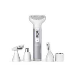 AILORIA EVAPORE SET Rasierer mit verschiedenen Aufsätzen USB in silber | Gr.: onesize