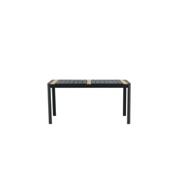 ebuy24 Esstisch Togo Schwarz 90 x 150 cm | Gr.: onesize