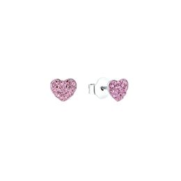 Prinzessin Lillifee Ohrstecker Silber 925, rhodiniert in Lila | Gr.: onesize