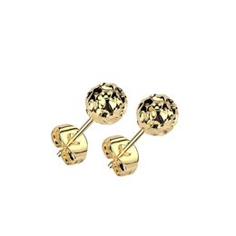 BUNGSA Ohrstecker in Gold | Gr.: onesize