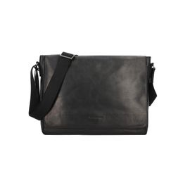 Green Burry Greenburry Pure Black Messenger Leder 37 cm in black | Gr.: onesize