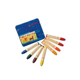 Stockmar Wachsmalstifte Waldorfsortiment 8 Farben im Blechetui in Bunt | Gr.: onesize