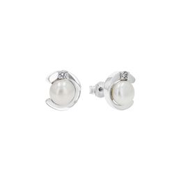 Amor Ohrstecker Silber 925, rhodiniert in Silber | Gr.: onesize