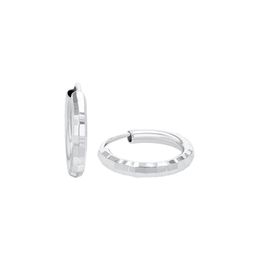Amor Creolen Silber 925, rhodiniert in Silber | Gr.: onesize