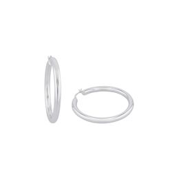 Amor Creolen Silber 925, rhodiniert in Silber | Gr.: onesize