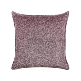 Beliani Dekokissen KALMIA in Rosa - (W) 45 x (H) 10 x (L) 45 cm | Gr.: onesize