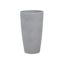 Beliani Outdoor Blumentopf ABDERA in Grau - (W) 31 x (H) 58 x (L) 31 cm | Gr.: onesize