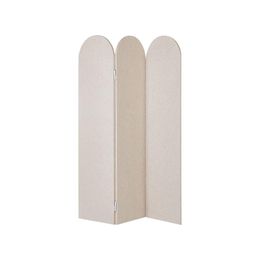 Beliani Paravent SLIMMY in Beige - (W) 120 x (H) 160 x (L) 2 cm | Gr.: onesize