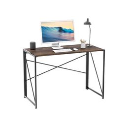 Intirilife Computer Arbeits Schreibtisch in Schwarz | Gr.: onesize