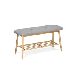 zeller Present Bank mit Schuhregal in grau | Gr.: onesize