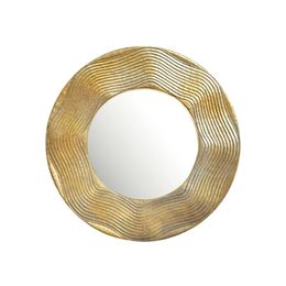 KADIMA DESIGN Wandspiegel 74 cm Metall Design Hängespiegel , Aluminium | Gr.: onesize