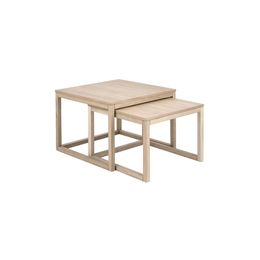 ebuy24 Couchtisch Corn Eiche Dekor 70 x 70 cm | Gr.: onesize