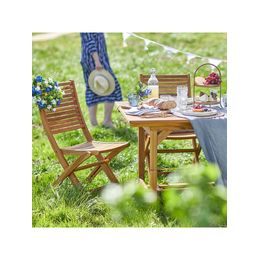 Butlers Gartenstuhl SOMERSET 2er-Set in Braun | Gr.: onesize