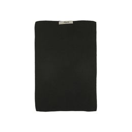 IB Laursen Geschirr Handtuch Mynte gestrickt in pure black | Gr.: onesize