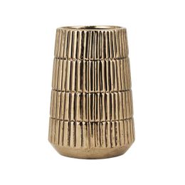 Beliani Dekovase QANAWAT in Gold - (W) 12 x (H) 22 x (L) 12 cm | Gr.: onesize