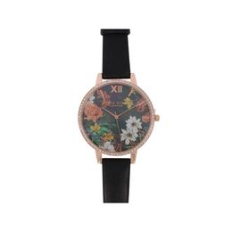 Olivia Burton Damenuhr "Sparkle Florals OB16BF31" in Schwarz | Gr.: onesize
