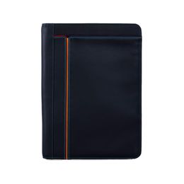 mywalit Schreibmappe Leder 33 cm in black/pace | Gr.: onesize