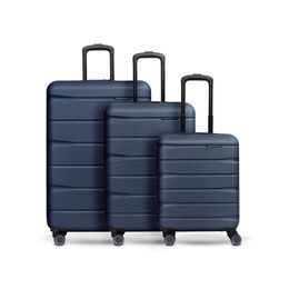 Franky Munich 4.0 4 Rollen Kofferset 3-teilig mit Dehnfalte in dark blue dull | Gr.: onesize