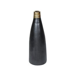 Beliani Dekovase EMONA in Schwarz/Gold - (W) 18 x (H) 54 x (L) 18 cm | Gr.: onesize