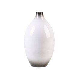 Beliani Dekovase BAEZA in Weiß/Schwarz - (W) 20 x (H) 36 x (L) 20 cm | Gr.: onesize