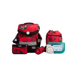 School-Mood Timeless Pro Schulranzen-Set 7-teilig in Ninja | Gr.: onesize
