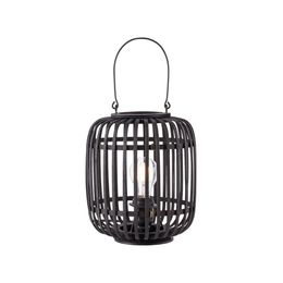 Brilliant Tischleuchte 27cm Woodrow 21,5 cm in holz dunkel/schwarz | Gr.: onesize