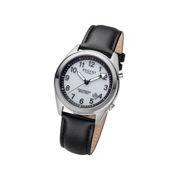 Regent Uhren Analog-Armbanduhr Regent Lederarmband schwarz mittel (ca. 37,6mm) | Gr.: onesize