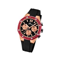 Chronograph-Armbanduhr Lotus Classic schwarz mittel (ca. 38mm) | Gr.: onesize