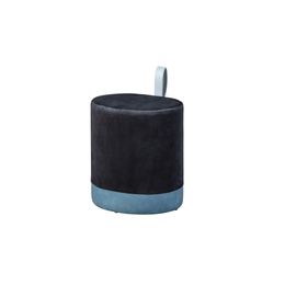 ebuy24 Hocker Osana Schwarz 38 x 32 cm | Gr.: onesize