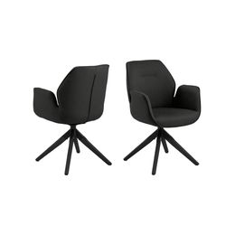 ebuy24 Esszimmerstuhl Aura Grau 61 x 59 cm | Gr.: onesize