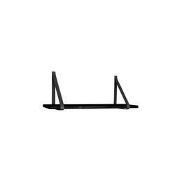 ebuy24 Regal Foyle Schwarz 20 x 80 cm | Gr.: onesize
