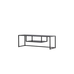 ebuy24 TV-Tisch Riverside Schwarz 120 x 40 cm | Gr.: onesize