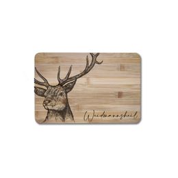 Landkautz Brettchen Hirsch in Bambus | Gr.: onesize