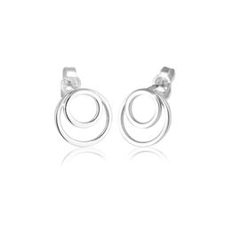 Elli Ohrringe 925 Sterling Silber Kreis in Silber | Gr.: onesize