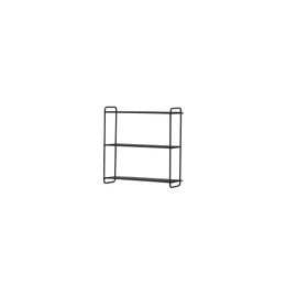 ebuy24 Regal LyonH Schwarz 62 x 18 cm | Gr.: onesize