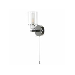 Licht-Erlebnisse Wandlampe (B)10.8 x (H)17.2 cm in Chrom Transparent | Gr.: onesize