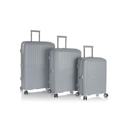 Heys AirLite 4 Rollen Kofferset 3-teilig mit Dehnfalte in grey | Gr.: onesize