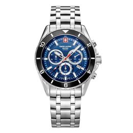 Swiss Military Quarzuhr 7034.9136SAM in Silber | Gr.: onesize