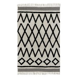 ScandicLiving Teppich, Crossy, 120x180 cm, handgetuftete Baumwolle | Gr.: onesize