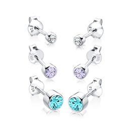 Elli Ohrringe 925 Sterling Silber in Bunt | Gr.: onesize