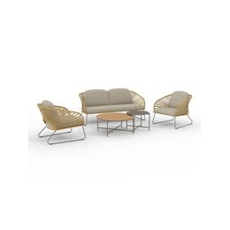 ebuy24 Loungeset Novella Beige 162 x 78 cm | Gr.: onesize