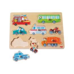 Haba Greifpuzzle Fahrzeug-Welt (Kinderpuzzle) | Gr.: onesize