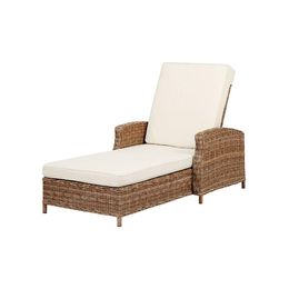 ebuy24 Sonnenliege Gotland Natur 87 x 206 cm | Gr.: onesize