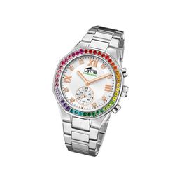 Chronograph-Armbanduhr Lotus Classic silber mittel (ca. 38mm) | Gr.: onesize