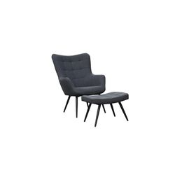 ByLiving Sessel UTA in Dunkelgrau | Gr.: onesize