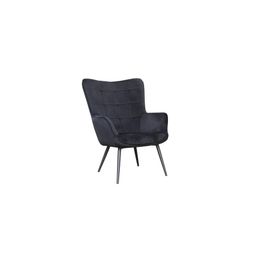ByLiving Sessel UTA in Schwarz | Gr.: onesize