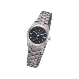 Regent Uhren Analog-Armbanduhr Regent Metallarmband grau klein (ca. 26mm) | Gr.: onesize