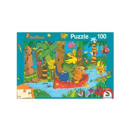 Schmidt Spiele Die Maus, Im Dschungel (Kinderpuzzle) | Gr.: onesize