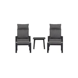 ebuy24 Loungeset Lena Grau 1 x 1 cm | Gr.: onesize